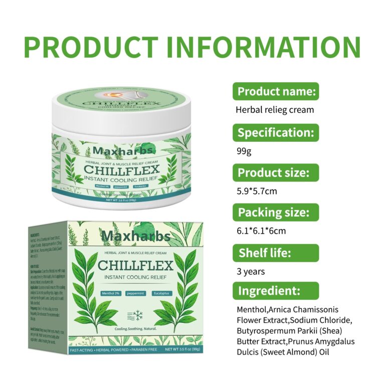 CHILLFLEX-COOLING CREAM – Maxharbs